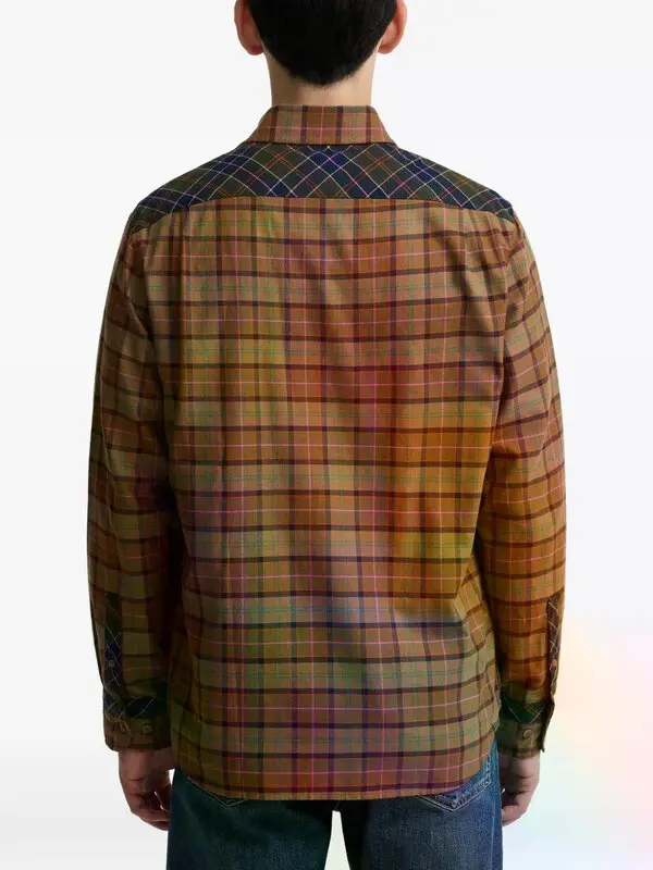 Barbour X Paul Smith Tartan-pattern Long-sleeve Shirt