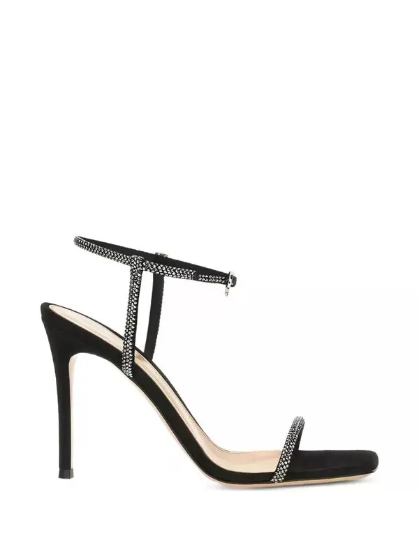 GIANVITO ROSSI Mayfair Crystal Sandals