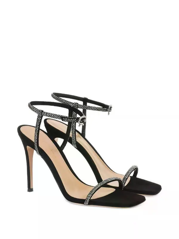 GIANVITO ROSSI Mayfair Crystal Sandals