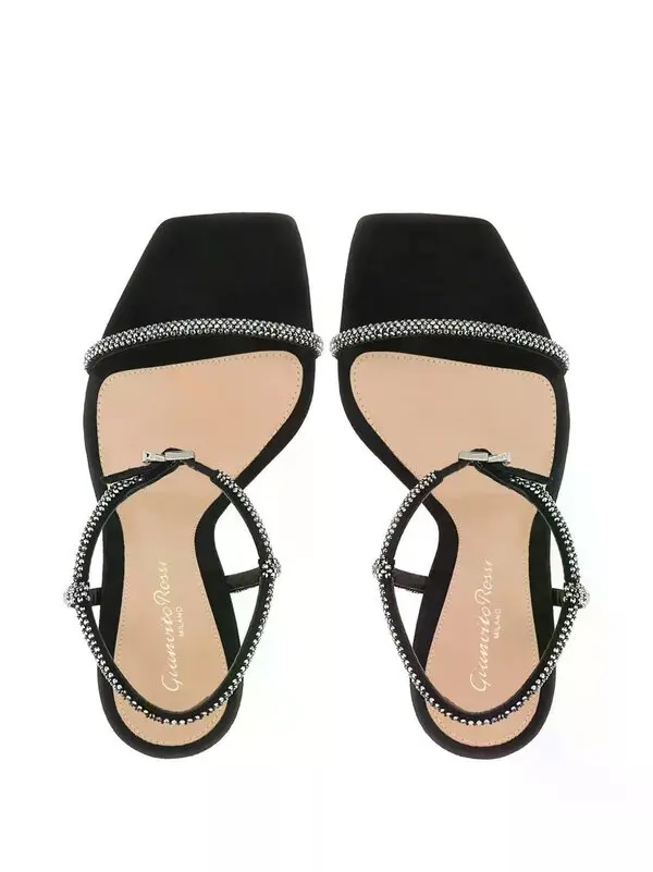 GIANVITO ROSSI Mayfair Crystal Sandals
