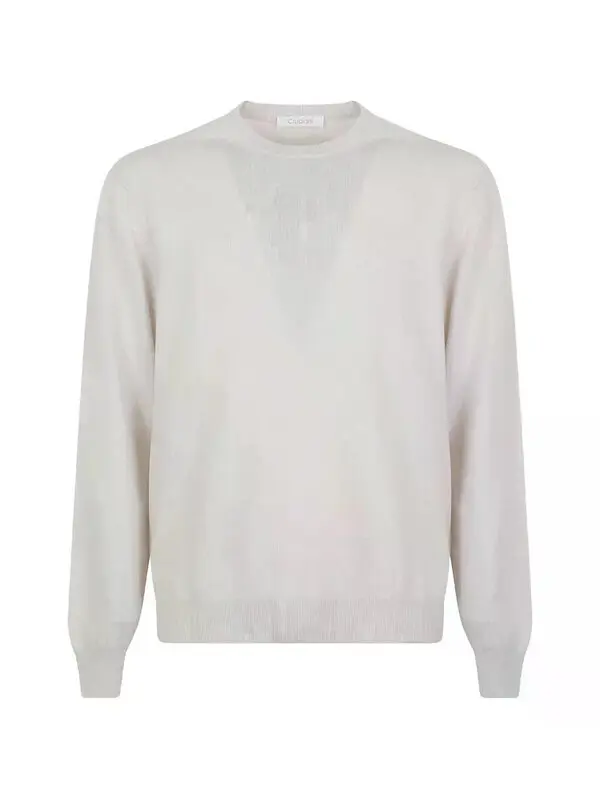 CRUCIANI Crew-neck Knitted Sweater