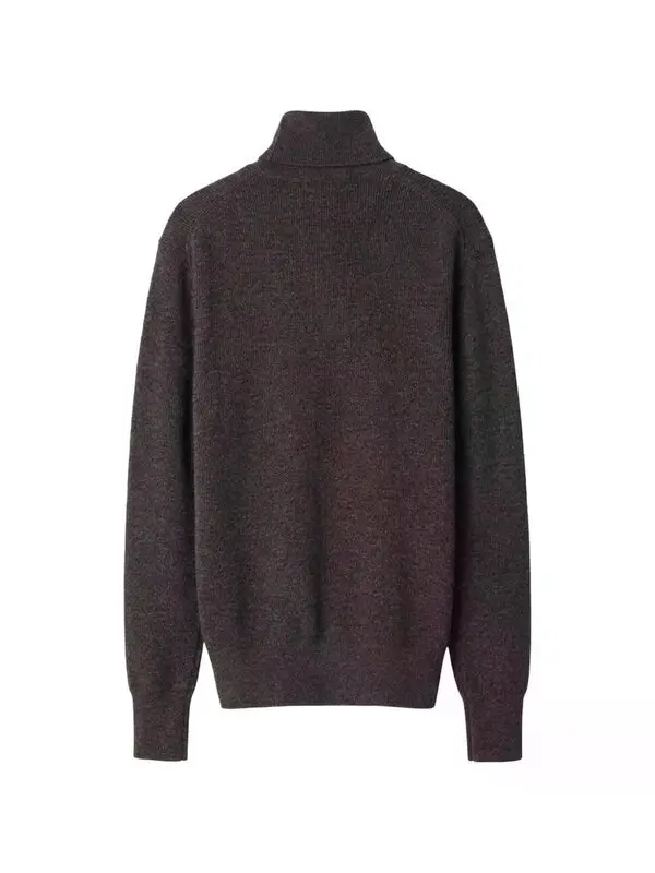 LEMAIRE Stand-collar Sweater In Fine Mouliné Merino Wool