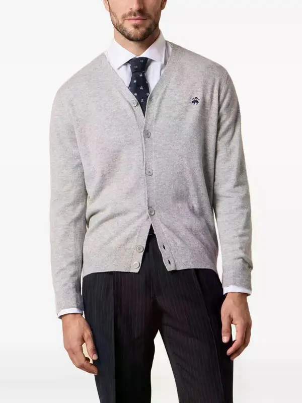 Brooks Brothers V-neck Lambswool Cardigan