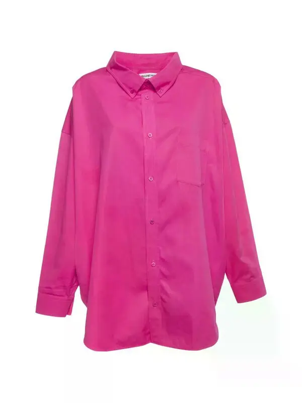 Balenciaga Logo-print Oversized Shirt