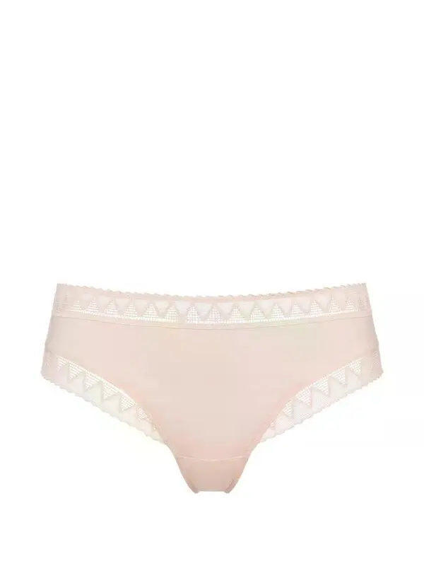 ERES Softly Lace-trim Briefs - Neutrals