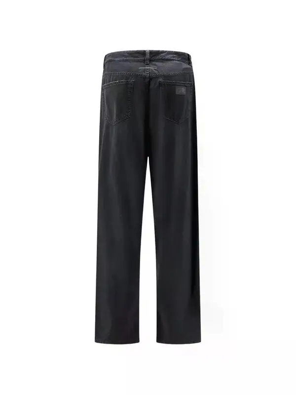 MAISON MARGIELA Logo-patch Wide-leg Jeans
