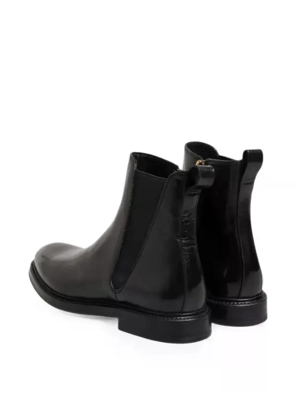 Dolce & Gabbana Side-zip Leather Ankle Boots