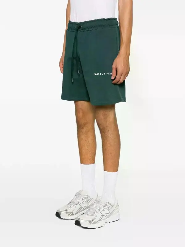 FAMILY FIRST Box Logo Drawstring Shorts