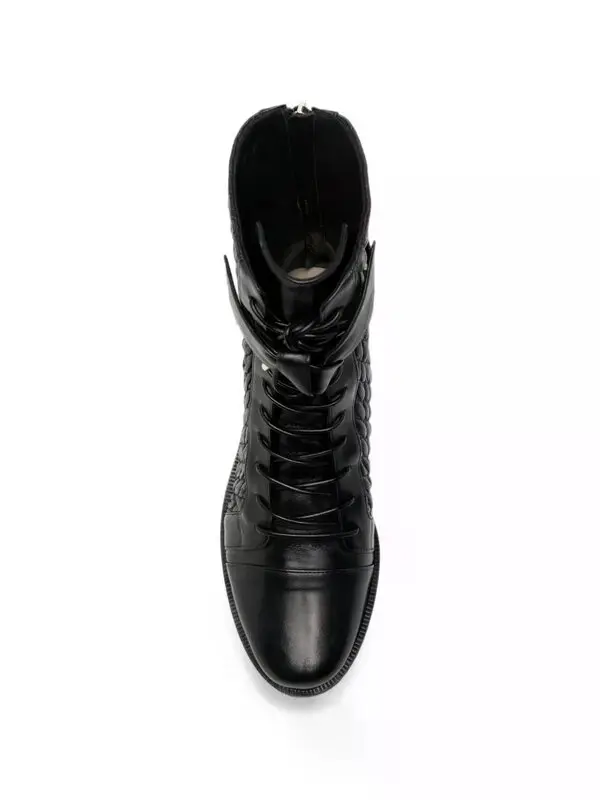 ALEXANDRE BIRMAN Clarita Quilted Combat Boots
