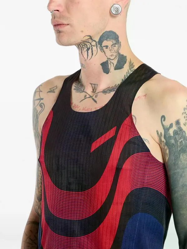 SOAR 2.0 Wave-print Racer-back Race Vest