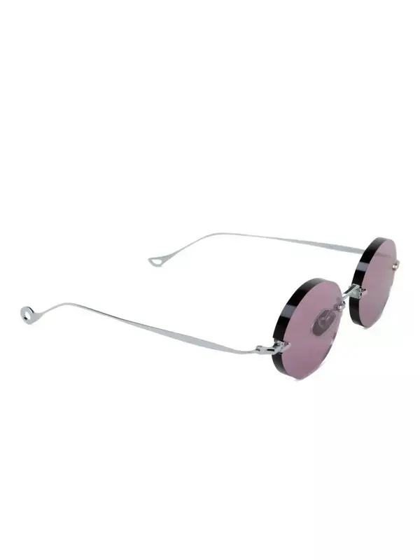 EYEPETIZER Wilmot Round-frame Sunglasses - Silver