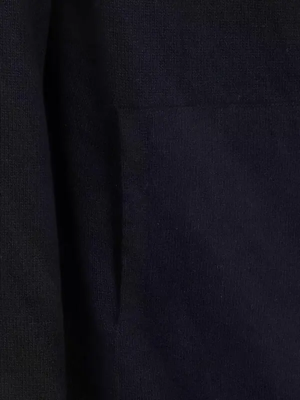 CRUCIANI Zip-up Knitted Hoodie