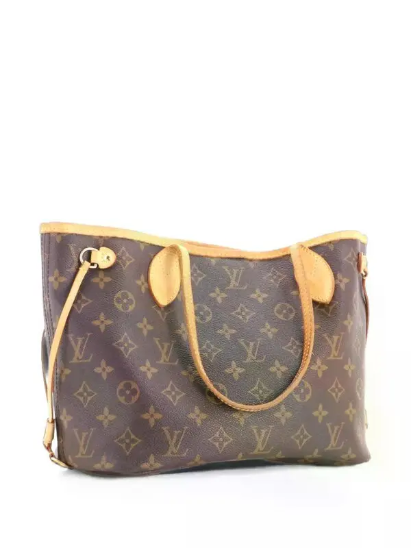 LOUIS VUITTON Neverfull Monogram Canvas Pm Tote Bag
