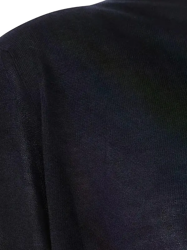 BRETT JOHNSON Knitted Panelled T-shirt