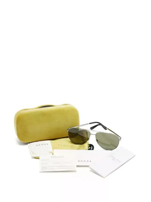 Gucci Navigator-frame Sunglasses