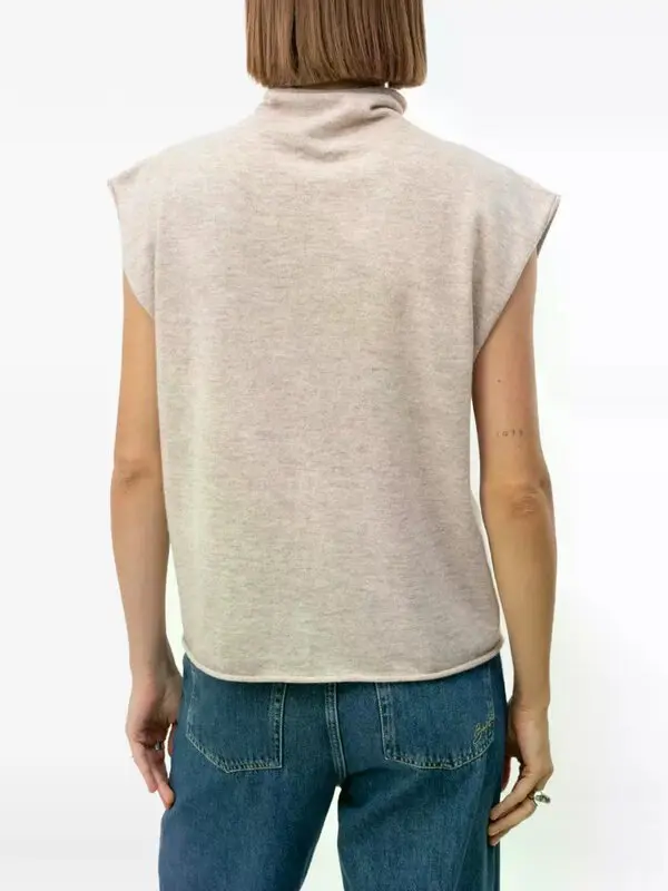 BOSS Half-neck Top In Cashmere And Virgin Wool