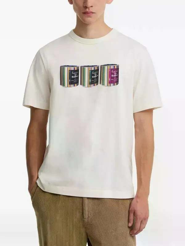 Barbour X Paul Smith Graphic-print T-shirt