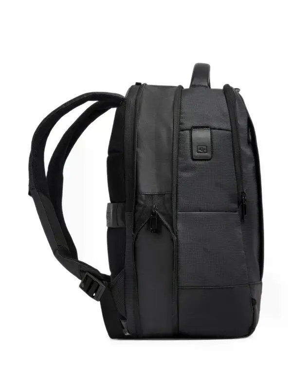 PIQUADRO Panelled Logo-debossed Backpack