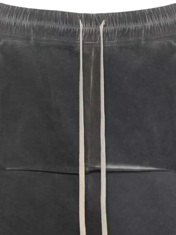 Rick Owens Pillar Drawstring Split-detail Maxi Skirt