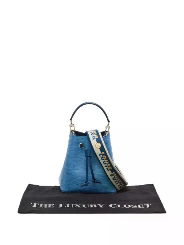 LOUIS VUITTON Bb Neonoe Epi-leather Bucket Bag - Blue