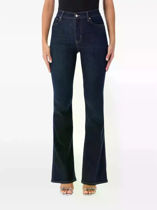 FRAME The Flare High-rise Flared Jeans