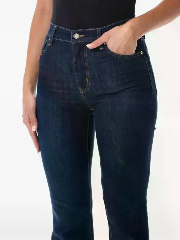 FRAME The Flare High-rise Flared Jeans