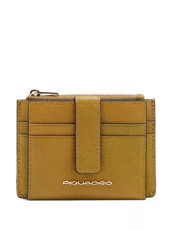 PIQUADRO Calf Leather Wallet 2 Card Slots & Rfid Protection