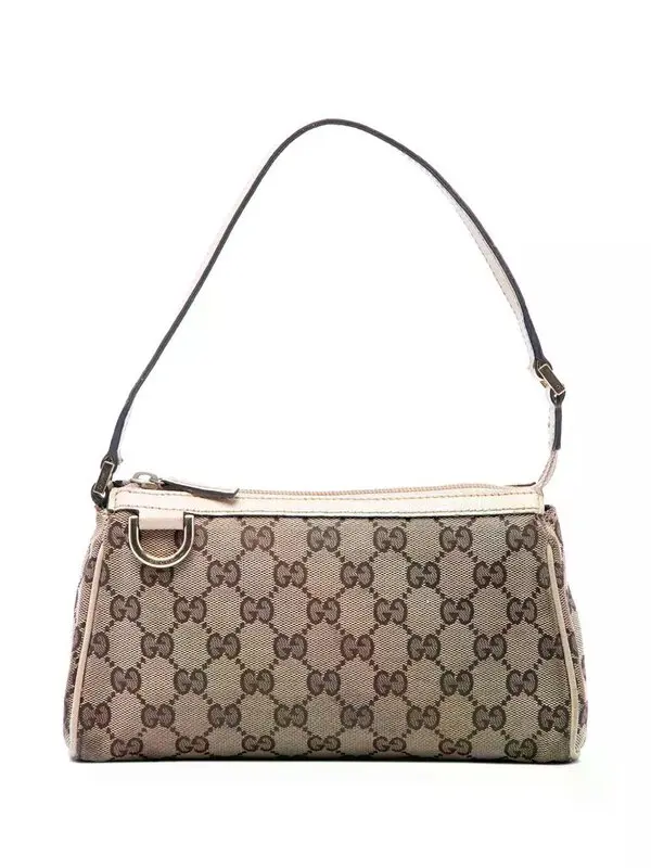 Gucci 2000-2015 Gg Canvas Abbey D Ring Pochette Handbag
