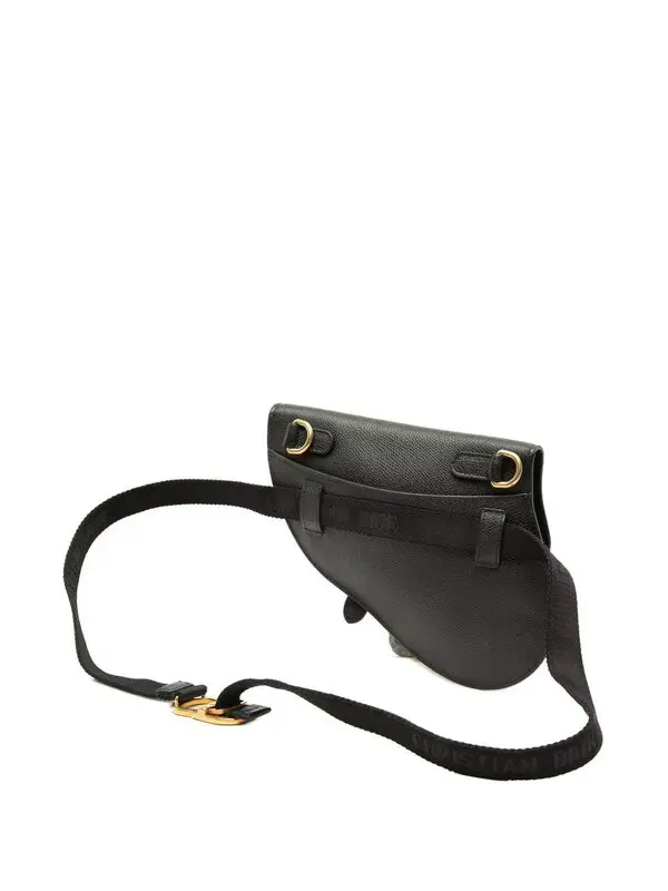 Dior 2019 Leather Saddle Belt Bag