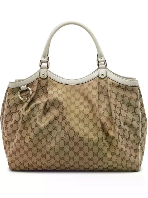 Gucci 2016-2026 Large Gg Canvas Sukey Tote Bag