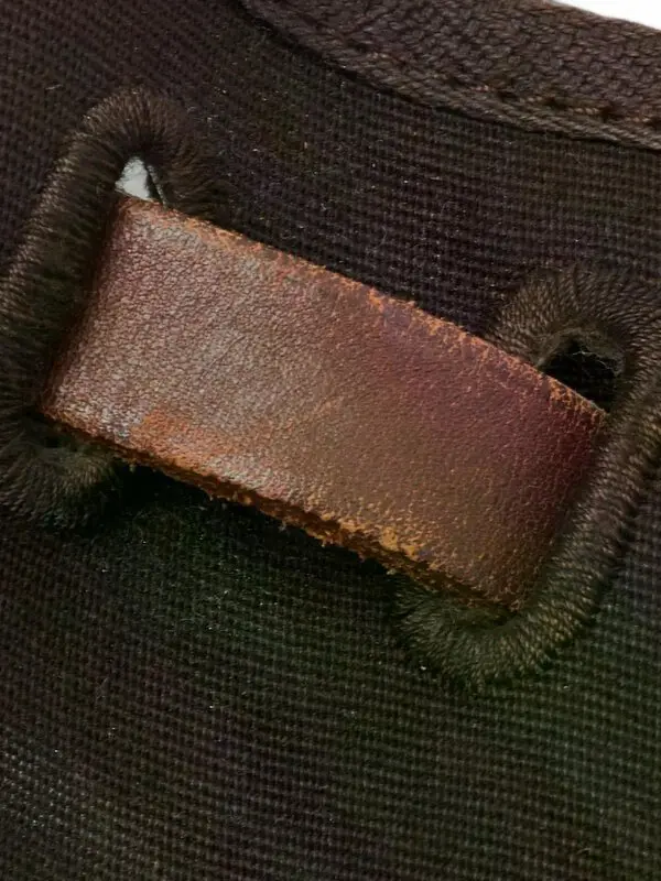 Hermès 2002 Herbag 39 Leather-trim Shoulder Bag