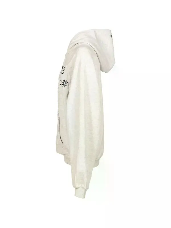 PRAYING This Life Graphic-print Zip-up Hoodie