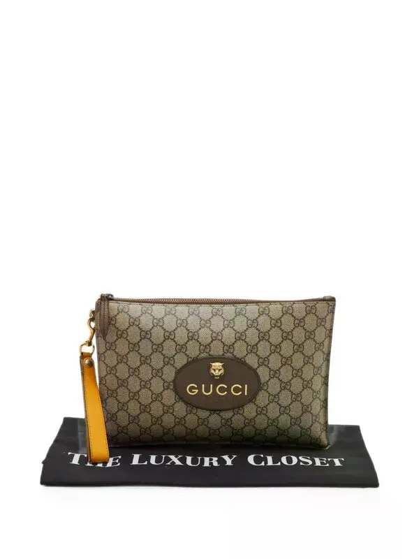Gucci Neo Vintage Gg Supreme Pouch
