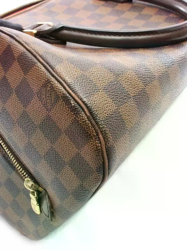LOUIS VUITTON 2002 Rivera Mm Damier Ebene Tote Bag