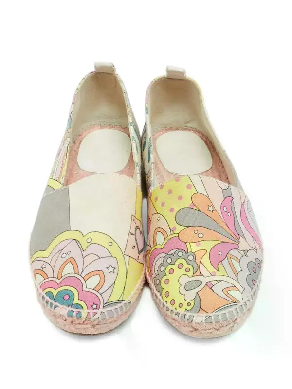 Hermès Moderniseme Canvas Flat Espadrilles