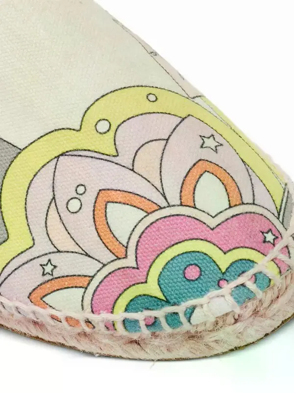 Hermès Moderniseme Canvas Flat Espadrilles