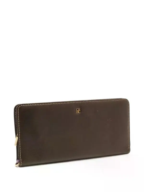 Carolina Herrera Ch Logo-plaque Wallet