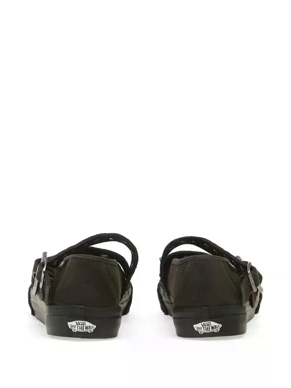 VANS Mary Jane Studded Buckled Sneakers - Black