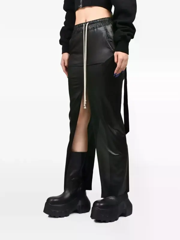 Rick Owens Pillar Slit Midi Skirt