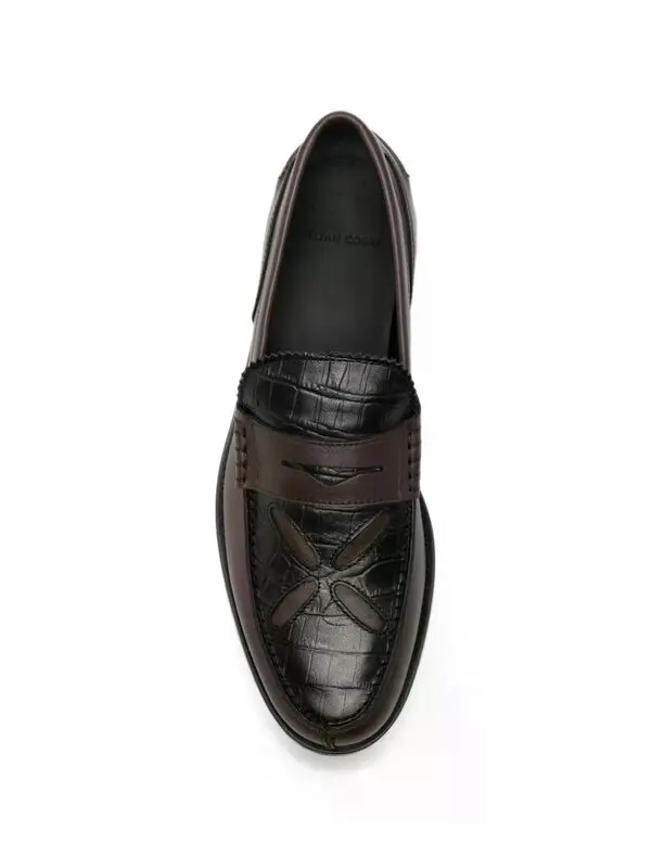 STEFAN COOKE Leather Loafers