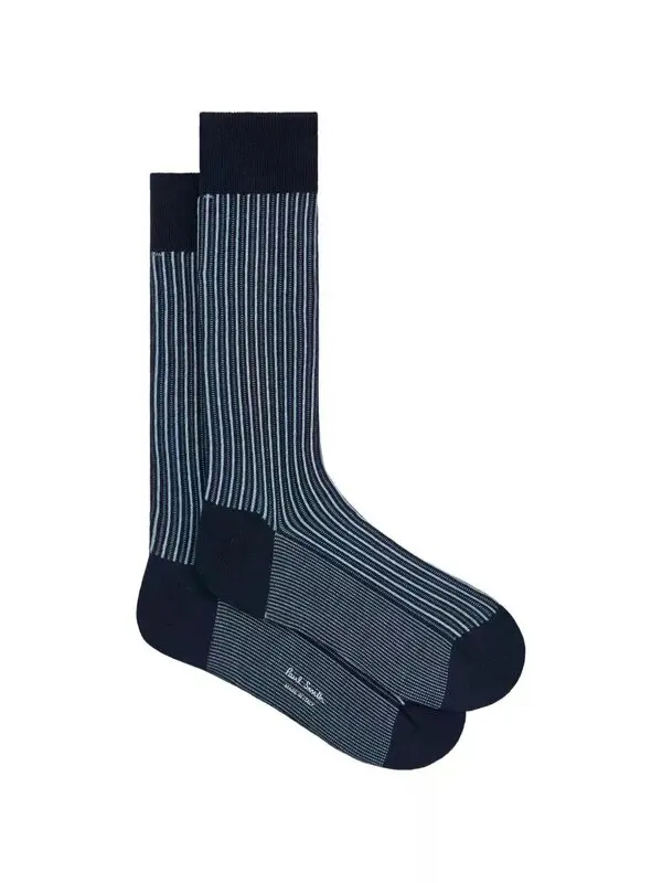 Paul Smith Cotton-blend Striped Socks