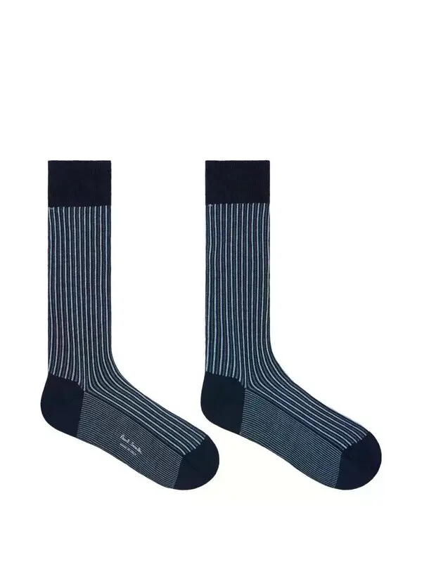 Paul Smith Cotton-blend Striped Socks