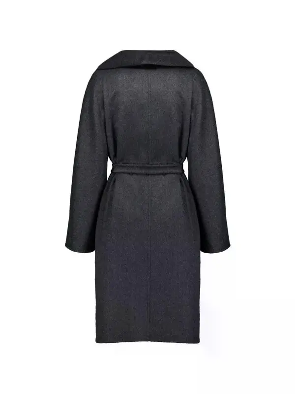 Max Mara Belted Kimono-sleeve Coat
