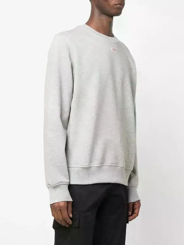 DIESEL® S-ginn-d Logo-appliqué Sweatshirt