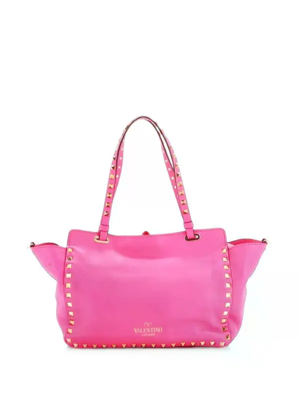 Valentino Garavani Rockstud Soft Leather Small Tote Bag