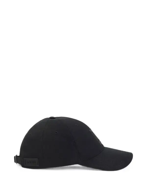 Loewe Anagram-patch Cap - Black