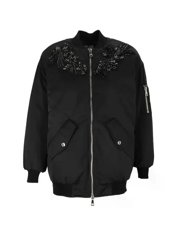 Ermanno Scervino Bead-embellished Bomber Jacket