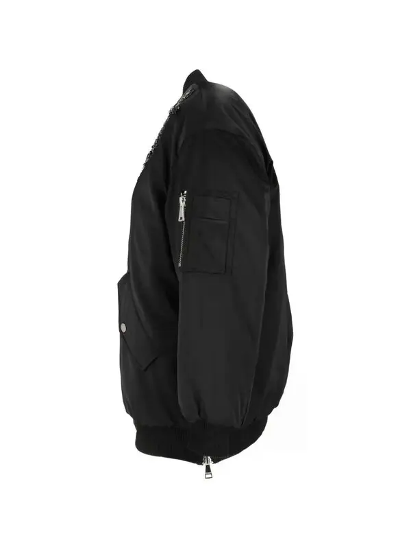 Ermanno Scervino Bead-embellished Bomber Jacket