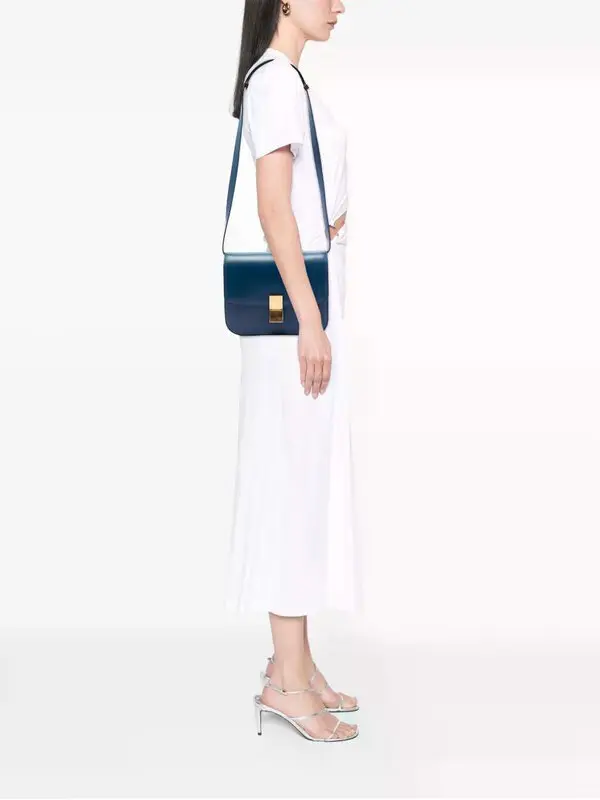 Celine 2016 Medium Calfskin Classic Box Crossbody Bag