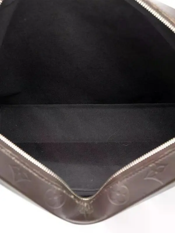 LOUIS VUITTON 2000 Monogram Glace Steve Business Bag